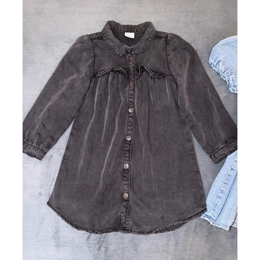 wonder nation | Dresses | Girl Denim Dresse 5t 2 Pack | Poshmark